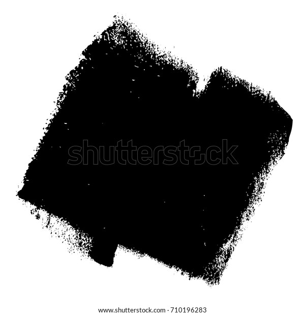 Artistic Messy Banner Background Paint Roller Stock Vector (Royalty ...