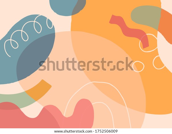 Artistic Modern Vector Illustration Hand Drawn Stock Vector (Royalty ...