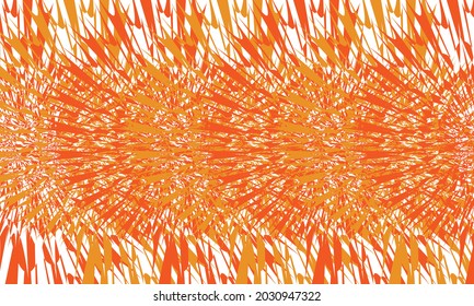 Artistic Orange Patterns Op Art Style Stock Vector (Royalty Free ...