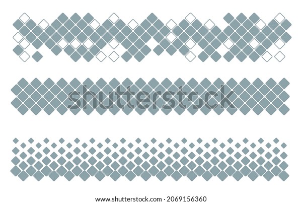 Artistic Window Film Design Border Set Stock Vector (Royalty Free ...
