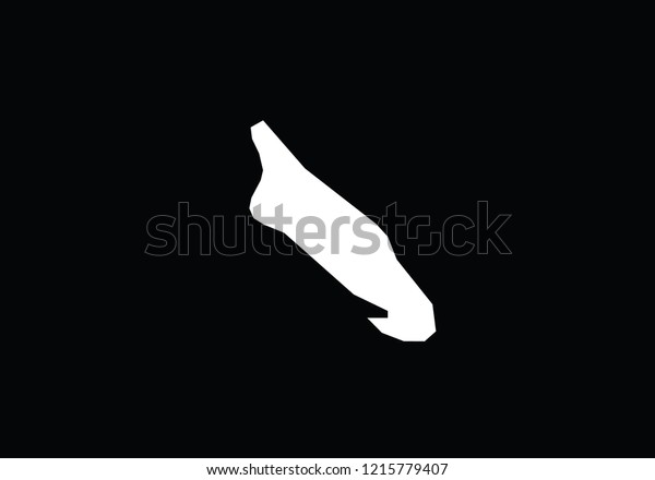 Aruba Outline Map Country Shape State: เวกเตอร์สต็อก (ปลอดค่าลิขสิทธิ์ ...