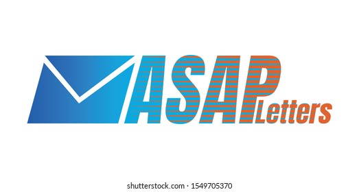 Asap Letters Logo Vector Image Mail Stock Vector (Royalty Free ...