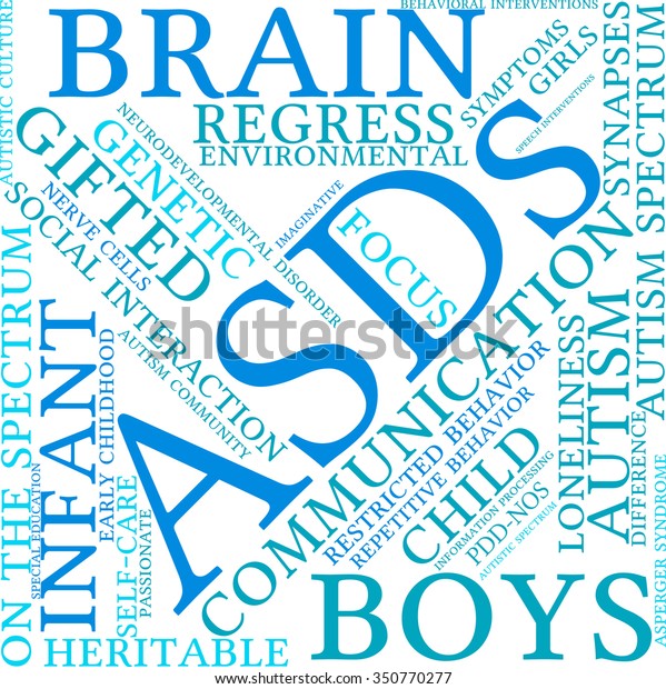 Asds Word Cloud On White Background Stock Vector (Royalty Free ...