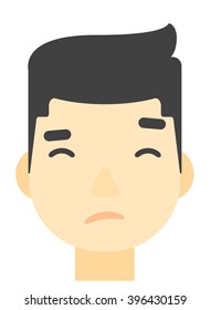 Asian Nvious Man Stock Vector (Royalty Free) 396430159 | Shutterstock