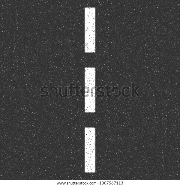 Asphalt Texture Road Markings Seamless Vector Stock Vector (Royalty ...