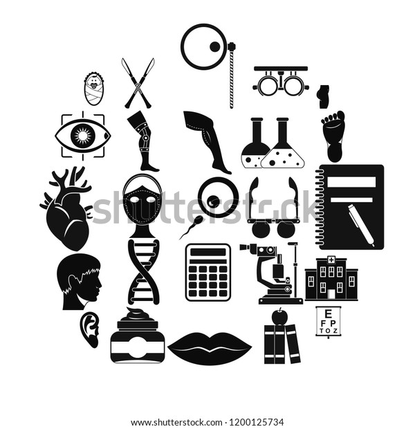 Assay Icons Set Simple Set 25 Stock Vector (Royalty Free) 1200125734 ...