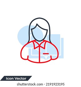 Assistance Icon Logo Vector Illustration Support Stock Vector (Royalty ...