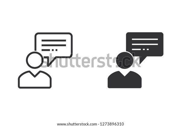 Assistance Vector Icon Black Illustration Isolated Stock Vector ...