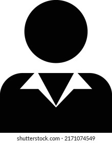 Associate Icon Vector Male User Person Stock Vector (Royalty Free ...