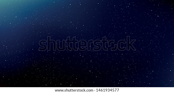 Astrology Horizontal Background Star Universe Background Stock Vector ...