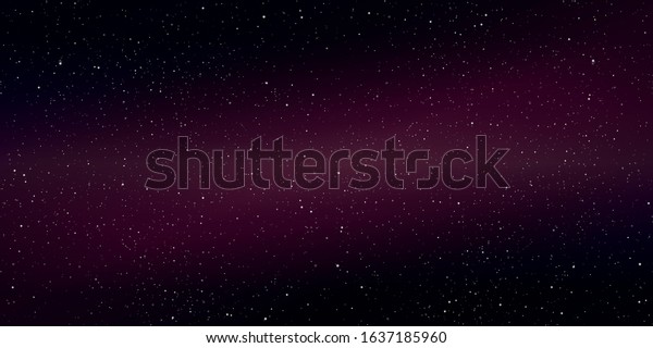 Astrology Horizontal Background Star Universe Background Stock Vector ...