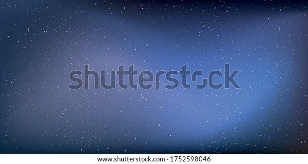 Astrology Horizontal Background Starry Sky Colourful Stock Vector ...
