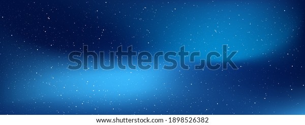 Astrology Horizontal Star Universe Background Night Stock Vector ...