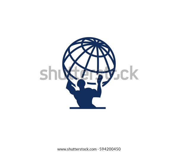 Atlas Logo Stock Vector (Royalty Free) 594200450
