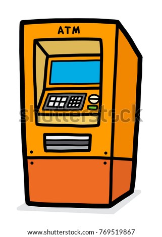 Atm Machine Drawing | Free download on ClipArtMag