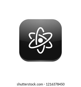 Atom Vector App Icon Stock Vector (Royalty Free) 1552585805 | Shutterstock