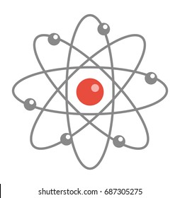 Atom Little Cute Character Cute Molecule Stock Vector (Royalty Free ...