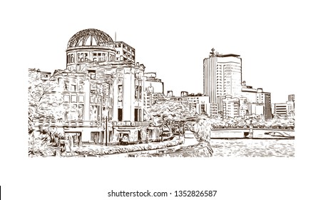 64 Atomic bomb dome hiroshima Stock Illustrations, Images & Vectors ...