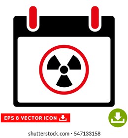 Atomic Calendar Day Icon Vector Eps Stock Vector (Royalty Free ...