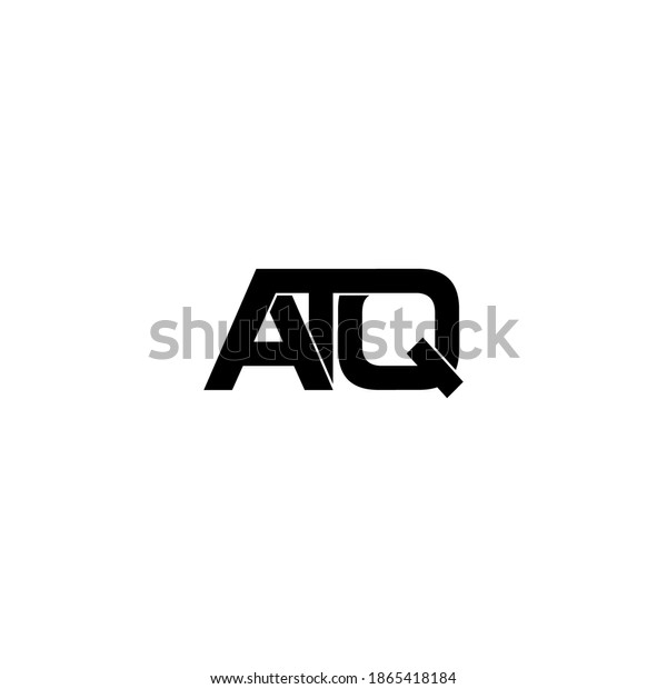 Atq Letter Original Monogram Logo Design Stock Vector (Royalty Free ...