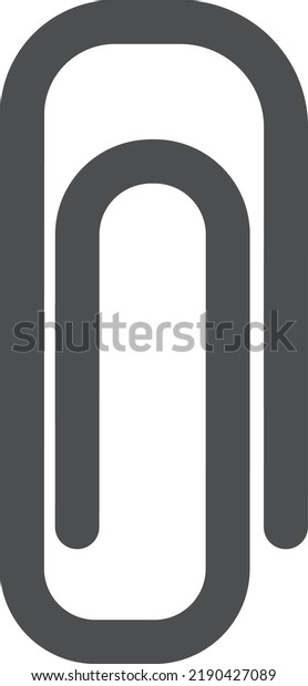 Attach Color Vector Illustration Icon Stock Vector (Royalty Free ...
