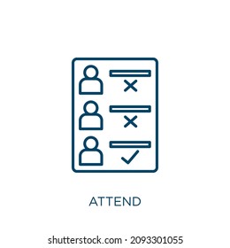 12,241 Attend icon Images, Stock Photos & Vectors | Shutterstock