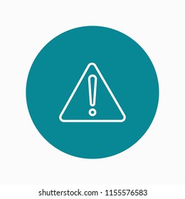 Attention Icon Vector Stock Vector (Royalty Free) 1155576583 | Shutterstock