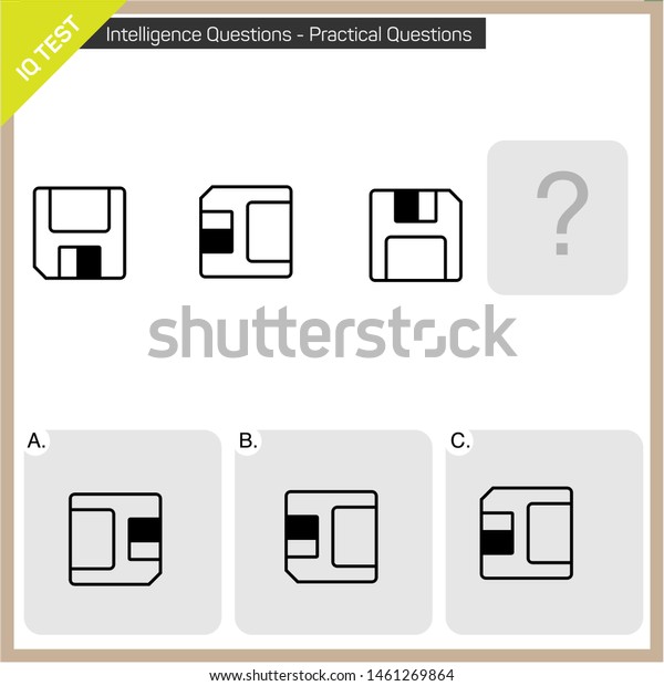 Attention Questions Intelligence Exercises Iq Test 스톡 벡터(로열티 프리 ...