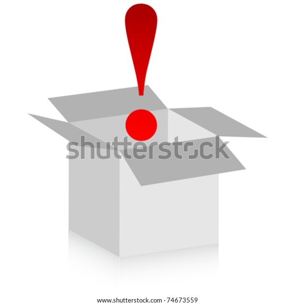Attention Symbol Stock Vector (Royalty Free) 74673559