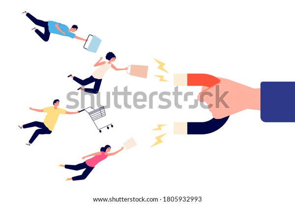 2,338 Magnet Pulling People Images, Stock Photos & Vectors | Shutterstock
