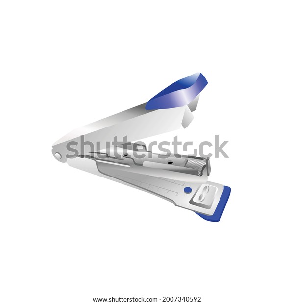 Attractive Detailed Stapler Vector Illustration Stock Vector (Royalty ...