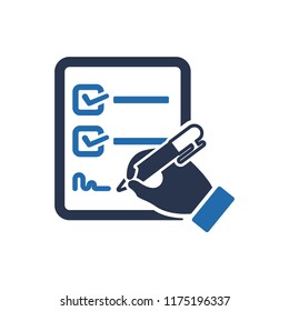 Attractive Faithfully Designed Form Inquiry Icon Stock Vector (Royalty ...