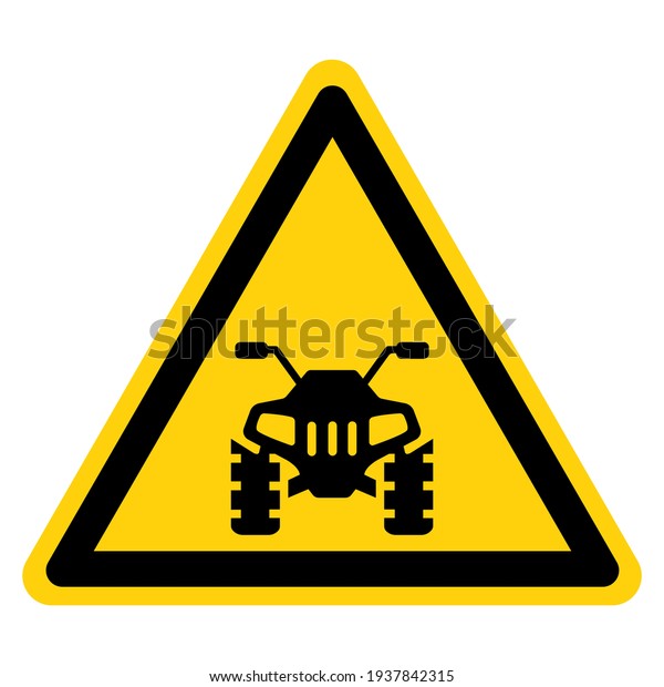Atv Symbol Signvector Illustration Isolate On Stock Vector (Royalty ...