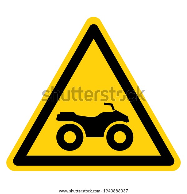 Atv Symbol Signvector Illustration Isolate On Stock Vector (Royalty ...