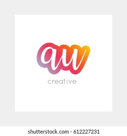 Au Logo Vector Useful Brand Symbol Stock Vector (Royalty Free ...
