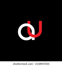 Au Simple Logo Design Art Stock Vector (Royalty Free) 2158947435 ...