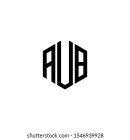 Rab Letter Logo Design Polygon Monogram Stock Vector (Royalty Free ...