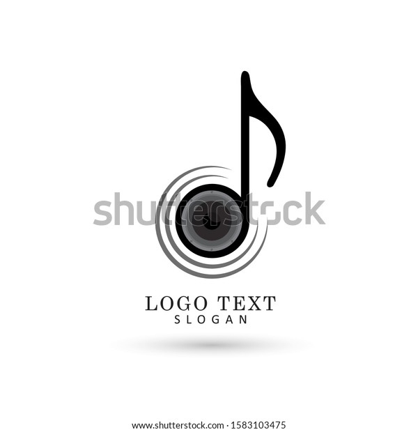 Audio Music Note Logo Symbol Icon: เวกเตอร์สต็อก (ปลอดค่าลิขสิทธิ์) 1583103475 | Shutterstock