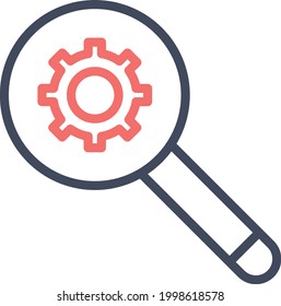 Audit Magnifier Search Engine Icon Vector Stock Vector (Royalty Free ...