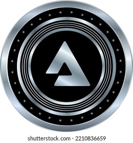 Audiusaudio Virtual Currency Logo Vector Illustrations Stock Vector ...
