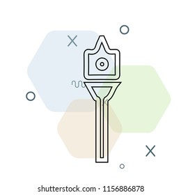 Auger Icon Vector Can Be Used Stock Vector (Royalty Free) 1156886878