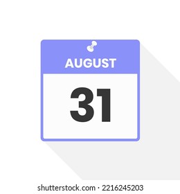 1,402 August 31 Calendar Images, Stock Photos & Vectors | Shutterstock