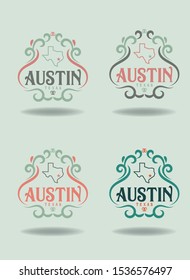1,282 Austin Texas Logo Images, Stock Photos & Vectors | Shutterstock