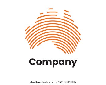 Australia Line Simple Logo Use Brand Stock Vector (Royalty Free ...