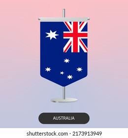 42 Australian Flag On Table Stock Vectors, Images & Vector Art ...