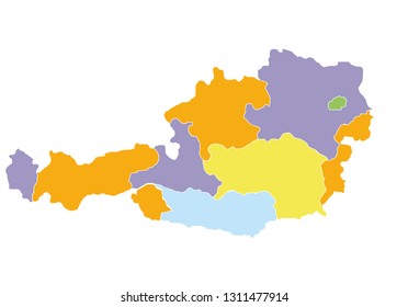 Austria Map Drawing Country Maps Maps: เวกเตอร์สต็อก (ปลอดค่าลิขสิทธิ์ ...