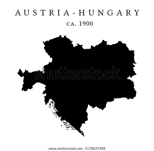 Austrohungarioan Empire Map: เวกเตอร์สต็อก (ปลอดค่าลิขสิทธิ์ ...