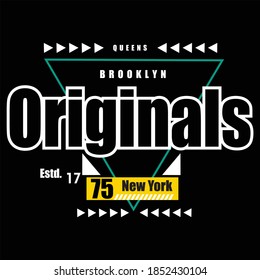 Authentic Division Slogan Tee Graphic Typography Stock Vector (Royalty ...