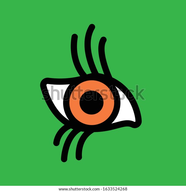 Authentic Eye Drawings Icons Stock Vector (Royalty Free) 1633524268 ...