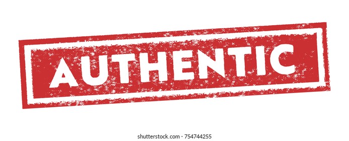 Authentic Tag Sign Stamp Stock Vector (Royalty Free) 754744255 ...
